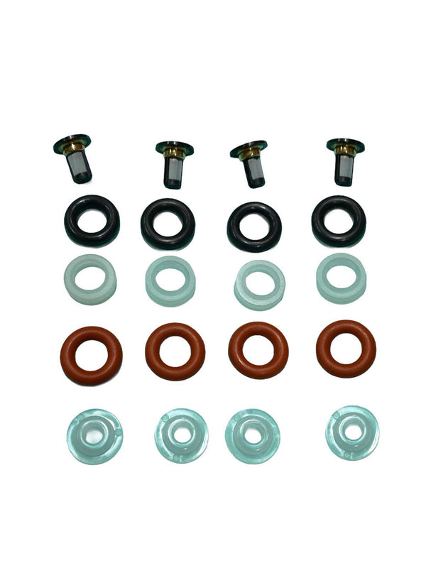 Injector Shop 4-540 Fuel Injectors Rebuild Repair Kit for Keihin Fuel ...