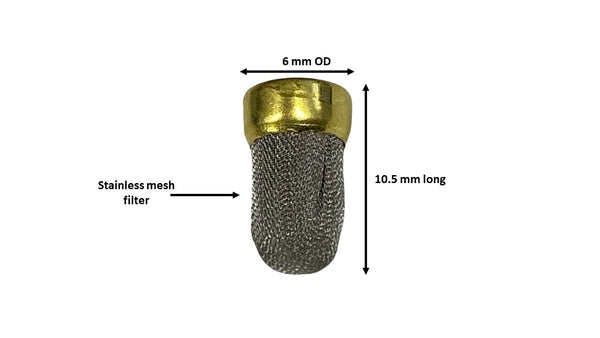 Fuel Injector Stainless Micro Filter | Stainless filter 6mm x 10.5mm ...